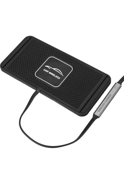 Polhammobile Polham Kauçuk Tabanlı Araç Içi Kablosuz Şarj Cihazı, Telefon Tutucu Kablosuz Şarj Pedi Polhammobile Polham Kauçuk Tabanlı Araç Içi Kablosuz Şarj Cihazı, Telefon Tutucu Kablosuz Şarj Pedi