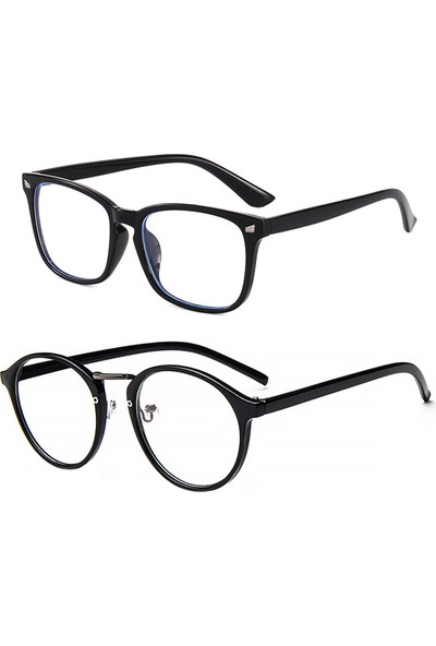 Angel City Erkek 2'li Çerçeveli Gözlük Mavi Işık Engelleyici (Yurt Dışından)