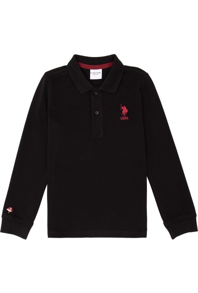 U.S. Polo Assn. Siyah Sweat Shirt Basic 50236955-VR046 U.S. Polo Assn. Siyah Sweat Shirt Basic 50236955-VR046