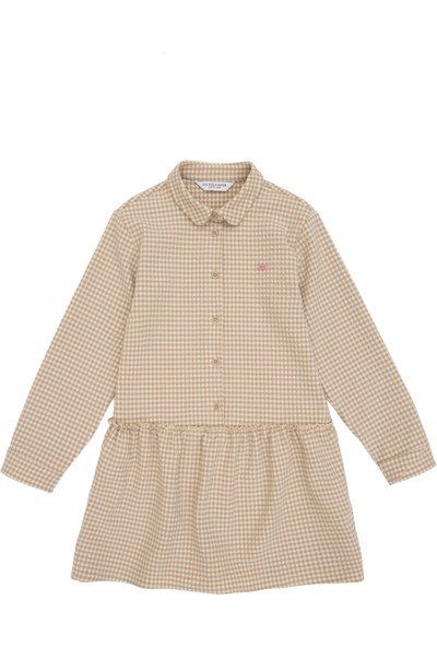 U.S. Polo Assn. Kız Çocuk Camel Dokuma Elbise 50240658-VR015 U.S. Polo Assn. Kız Çocuk Camel Dokuma Elbise 50240658-VR015