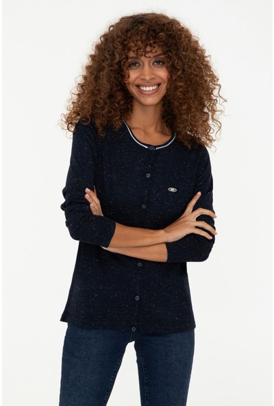 U.S. Polo Assn. Lacivert Triko Hırka 50237648-VR033