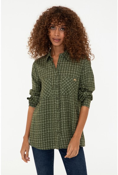 U.S. Polo Assn. Yeşil Gömlek Uzunkol 50237865-VR027