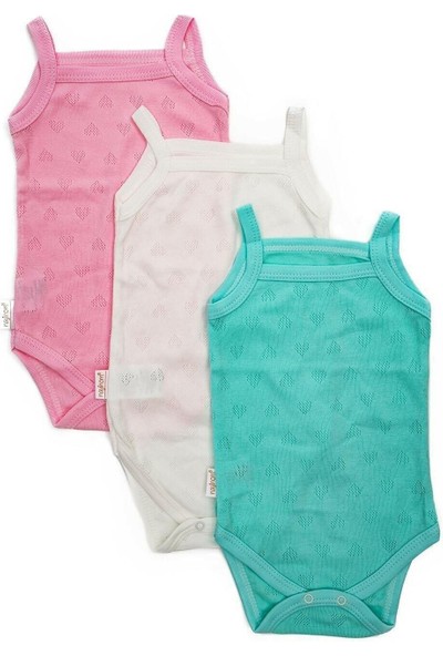 Papyon Baby Kids Kız Bebek Çocuk Ip Askılı Jakarlı Çıtçıtlı Badi Zıbın 3lü Set Papyon Baby Kids Kız Bebek Çocuk Ip Askılı Jakarlı Çıtçıtlı Badi Zıbın 3lü Set