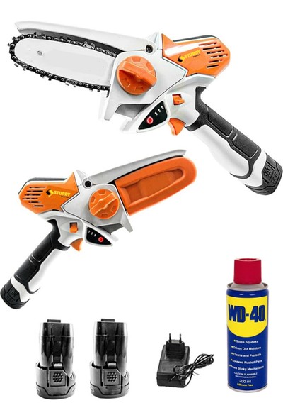 Sturdy Magic Saw X-Torq 1800 Li-On Akülü Dal Kesme Testere Bıçkı Makinası WD40 Ile Çift Akülü Turbo Güç Sturdy Magic Saw X-Torq 1800 Li-On Akülü Dal Kesme Testere Bıçkı Makinası WD40 Ile Çift Akülü Turbo Güç