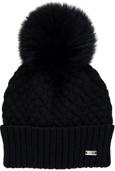 Replay Kadın Siyah Triko Bere