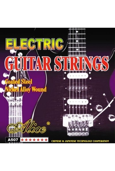 Ernie Ball Alice A507L Elektro Gitar Tel Takımı