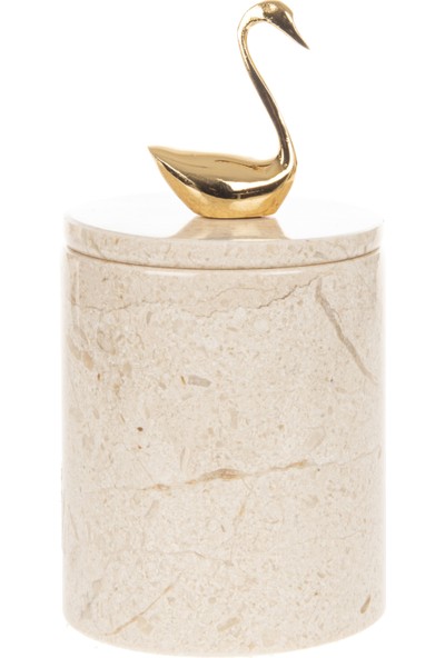 Marandmore Bej Pamukluk - Gold Kuğu 8x9 cm Marandmore Bej Pamukluk - Gold Kuğu 8x9 cm