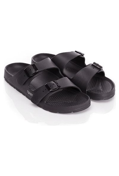 Twigy VV0510 Justın Siyah Erkek Terlik