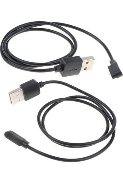 Flameer 2 Paketler 2-Pin USB Akıllı Saat Şarj Kablosu Manyetik Güç Şarj Aracı (Yurt Dışından) Flameer 2 Paketler 2-Pin USB Akıllı Saat Şarj Kablosu Manyetik Güç Şarj Aracı (Yurt Dışından)