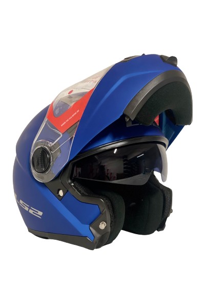 Ls2 Guroni Mat Mavi Kask