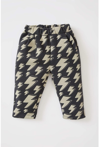 DeFacto Erkek Bebek Desenli İçi Yumuşak Tüylü Jogger Eşofman Alt V6206A221WN DeFacto Erkek Bebek Desenli İçi Yumuşak Tüylü Jogger Eşofman Alt V6206A221WN