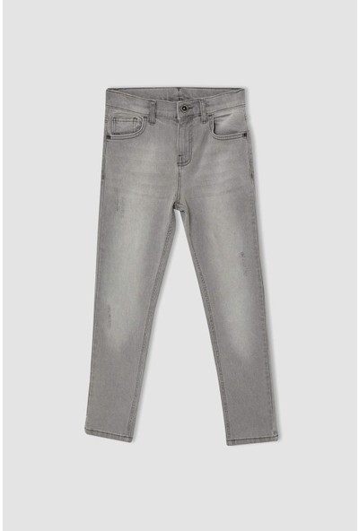 DeFacto Erkek Çocuk Slim Fit  Jean Pantolon V8699A621WN