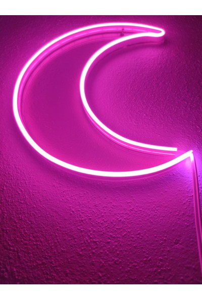 Dekoraven Ay Neon Dekoratif Aydınlatma Dekoraven Ay Neon Dekoratif Aydınlatma