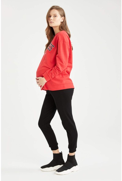 DeFacto Hamile Relax Fit Jogger Eşofman Altı W5539AZ21AU DeFacto Hamile Relax Fit Jogger Eşofman Altı W5539AZ21AU