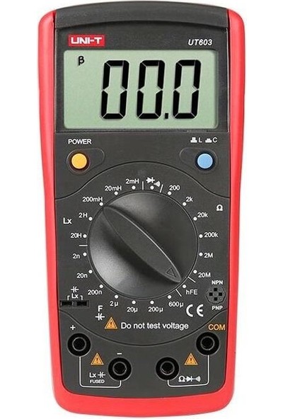 Unı-T Unit UT603 Lcr Metre Endüktans Kapasitans Ölçerler Unı-T Unit UT603 Lcr Metre Endüktans Kapasitans Ölçerler