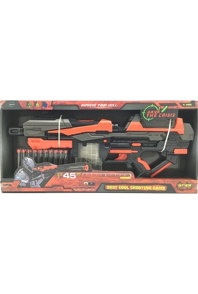 Bebeji 60CM Şarjörlü 45 Fit Tüfek