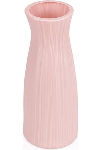 Mert Plast Desenli Plastik Dekoratif Vazo