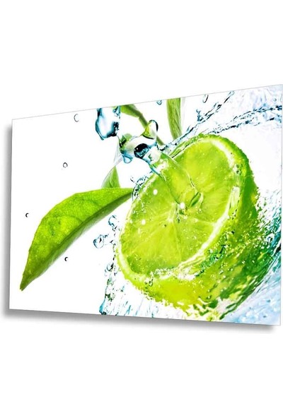 Idealizbiz Meyveler Cam Tablo 4mm Dayanıklı Temperli Cam