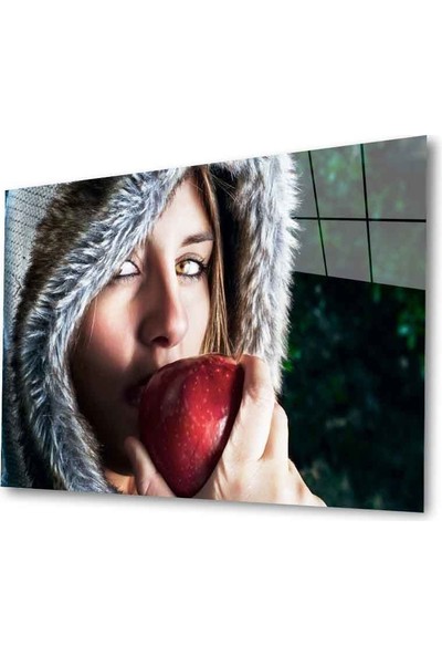 Idealizbiz Meyveler Cam Tablo 4mm Dayanıklı Temperli Cam