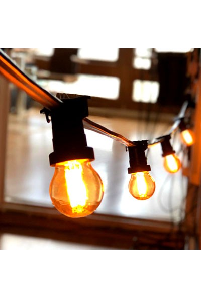 Marketcik Sıralı Bahçe Aydınlatma, Seyyar Bahçe Işıklandırma Kablosu 10 Metre