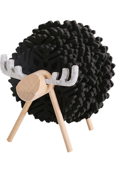 Eternal Coaster Koyun Şekli Raf Ayrılabilir Keçe Isı Yalıtımlı Kase Placemat Masa Dekor