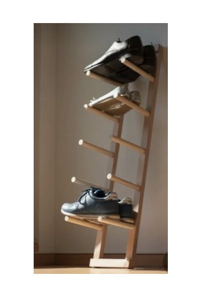 Mrt Ahşap Katlı Ayakkabılık Portatif Kayın Ağacından Mrt Ahşap Katlı Ayakkabılık Portatif Kayın Ağacından