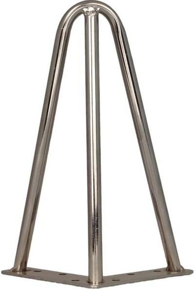 Hobbi Mil Ayak - Koltuk - Kanepe - Çekyat - Sehpa Ayağı - Krom Renk - 15 cm - 4 Adet Hobbi Mil Ayak - Koltuk - Kanepe - Çekyat - Sehpa Ayağı - Krom Renk - 15 cm - 4 Adet