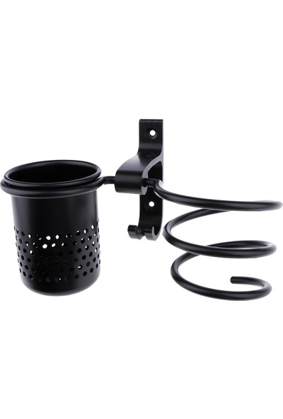 Strade Store Saç Kurutma Makinesi Tutucu Saç Üfleyici Kurutucu Raf Duvar Depolama Fincan Siyah ile Monte Strade Store Saç Kurutma Makinesi Tutucu Saç Üfleyici Kurutucu Raf Duvar Depolama Fincan Siyah ile Monte