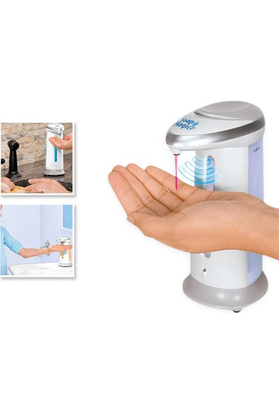Tuğra E-Ticaret Soap Magic Sensörlü Sabunluk Dezenfektan Otomatik Sensörlü Tuğra E-Ticaret Soap Magic Sensörlü Sabunluk Dezenfektan Otomatik Sensörlü