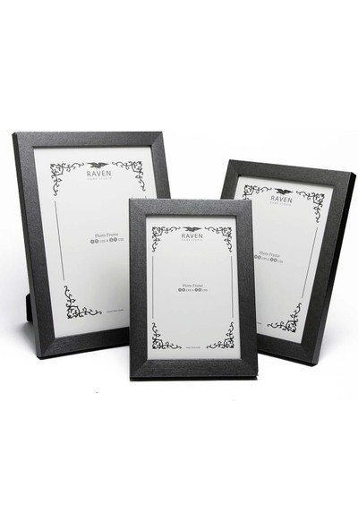 Raven Home Studio 3'lü Set 10CMX15CM 13CMX18CM 15CMX21CM Resim, Fotoğraf, Belge, Poster, Evrak Çerçevesi Ayarlanabilir Ayaklı ve Duvara Asılabilir Klasik Düz Antrasit Raven Home Studio 3'lü Set 10CMX15CM 13CMX18CM 15CMX21CM Resim, Fotoğraf, Belge, Poster, Evrak Çerçevesi Ayarlanabilir Ayaklı ve Duvara Asılabilir Klasik Düz Antrasit