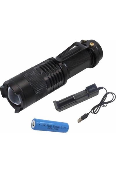 Swat Şarjlı El Feneri 5W LED