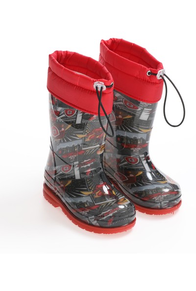 Gezer Kışlık Erkek Çocuk Yağmur Çizme