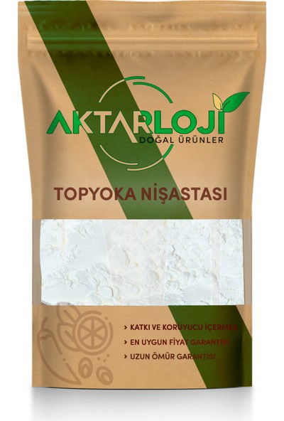 Aktarloji 50 gr Glutensiz Tapyoka Nişastası ( Tapiyoka)
