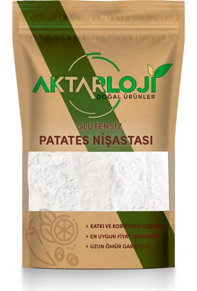 Aktarloji 100 gr Glutensiz Patates Nişastası