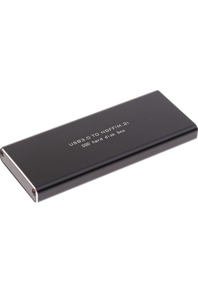 Dolity 1 Adet Alüminyum USB 3.0 Ngff M.2 SSD Muhafaza Katı Hal Sürücü Kılıfı 1 Siyah (Yurt Dışından) Dolity 1 Adet Alüminyum USB 3.0 Ngff M.2 SSD Muhafaza Katı Hal Sürücü Kılıfı 1 Siyah (Yurt Dışından)