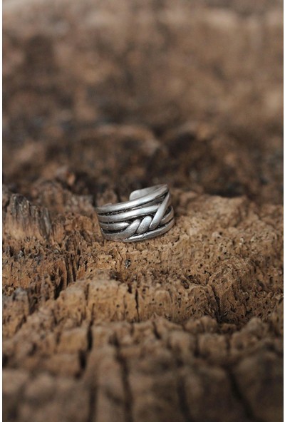 Clariss Reliesstore Ayarlanabilir Dikenli Tel Tasarımlı Erkek Yüzük