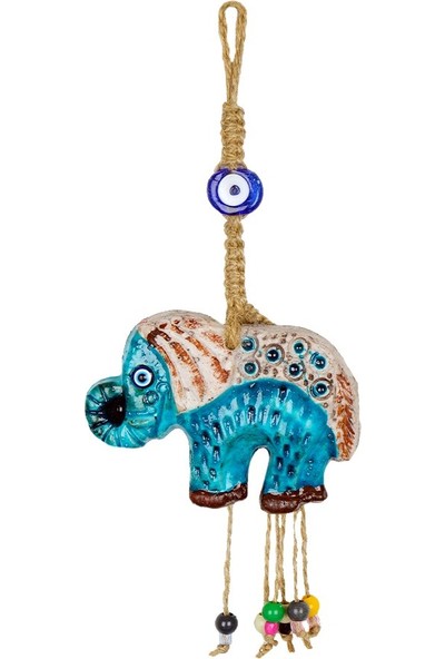 İncirop Fil Tekli Sarkaç Dekoratif Duvar Süsü İncirop Fil Tekli Sarkaç Dekoratif Duvar Süsü
