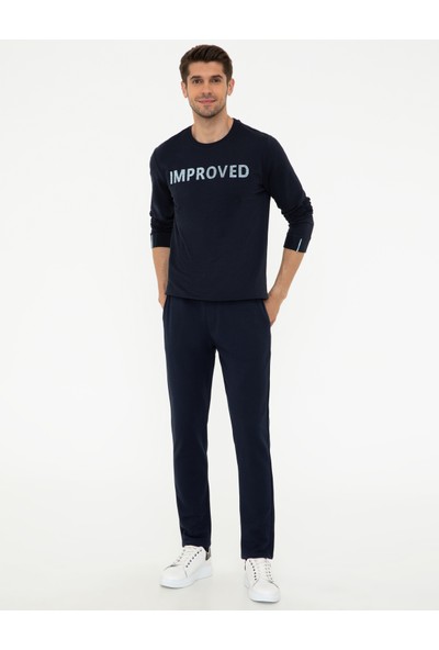 Pierre Cardin Lacivert Slim Fit Eşofman Altı 50246821-VR033