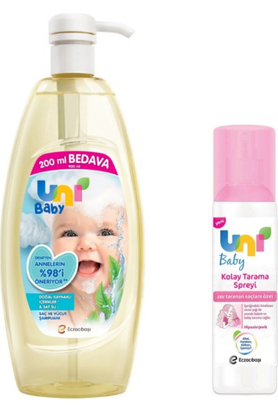 Uni Baby Bebek Bakım Seti