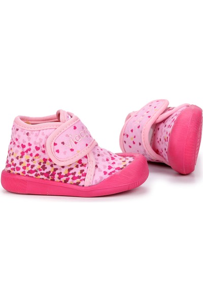 Vicco 959.E21.451 Jungle Ilk Adım Kız/erkek Çocuk Cırtlı Panduf Ayakkabı Pembe Vicco 959.E21.451 Jungle Ilk Adım Kız/erkek Çocuk Cırtlı Panduf Ayakkabı Pembe