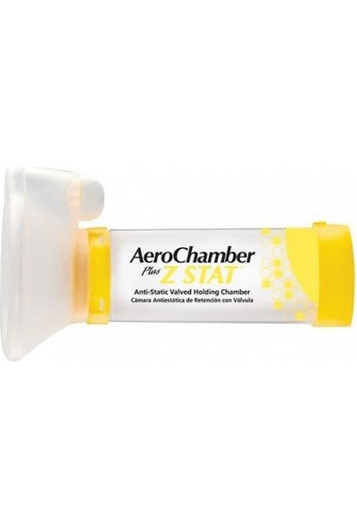 Aerochamber Z-Stat Medium 1 - 5 Yaş Sarı