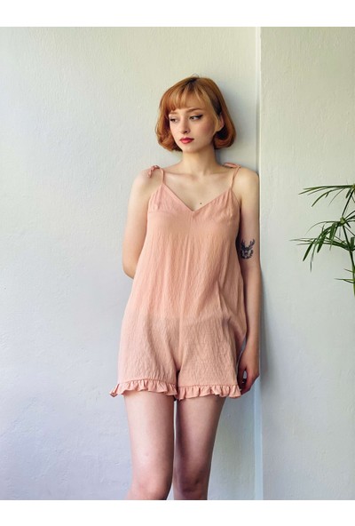 Retrobird Lady Ev ve Plaj Tulumu Kadın Somon