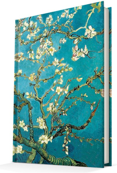 Deffter Art Of Word / Van Gogh - Almond Blossom 96 Yaprak Çizgili Defter