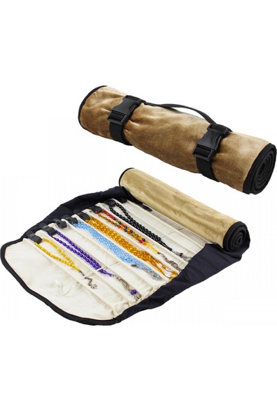 Entina Süet Çıtçıtlı Tesbih Rulosu Entina Süet Çıtçıtlı Tesbih Rulosu