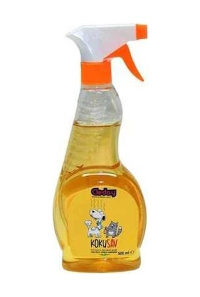 Cleday Kokusav Kedi ve Köpekler Için Koku Giderici 500 ml Cleday Kokusav Kedi ve Köpekler Için Koku Giderici 500 ml