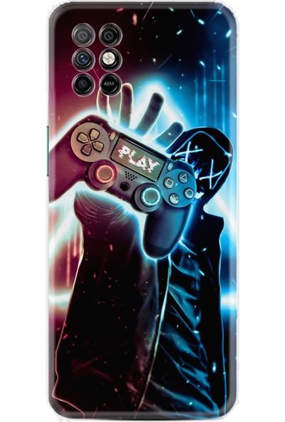 Oppo Infinix Note 8i Kılıf Silikon Desen Özel Seri Play Me 1757 Oppo Infinix Note 8i Kılıf Silikon Desen Özel Seri Play Me 1757