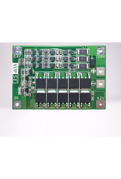 UniChrome Zauss 3s 40A 18650 Bms Balanslı Lityum Pil Şarj Koruma Modülü 12.6V Matkap Için UniChrome Zauss 3s 40A 18650 Bms Balanslı Lityum Pil Şarj Koruma Modülü 12.6V Matkap Için