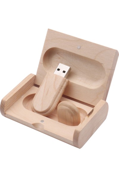 Prettyia Ahşap Oval USB 2.0 Memory Stick Flash Sürücü U Disk W / Pc 4g Için Ahşap Kutu (Yurt Dışından) Prettyia Ahşap Oval USB 2.0 Memory Stick Flash Sürücü U Disk W / Pc 4g Için Ahşap Kutu (Yurt Dışından)