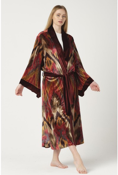 Galeri Tunç Abiye Kadife Kimono GTKAK08