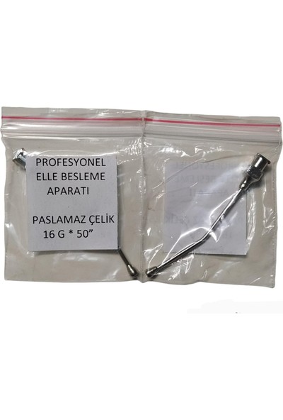 Hanımeli Pet Store Yavru Kuş Elle Besleme Aparat Ucu ( No:1 - 16G)